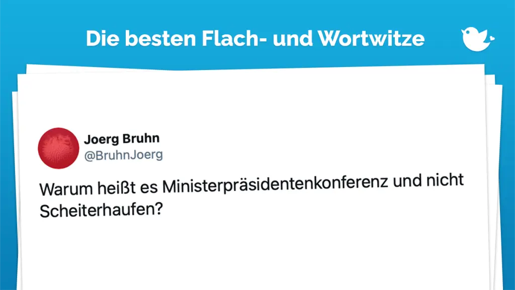 Flachwitz-Freitag: Die besten Wort- und Flachwitze (64) - Twitterperlen